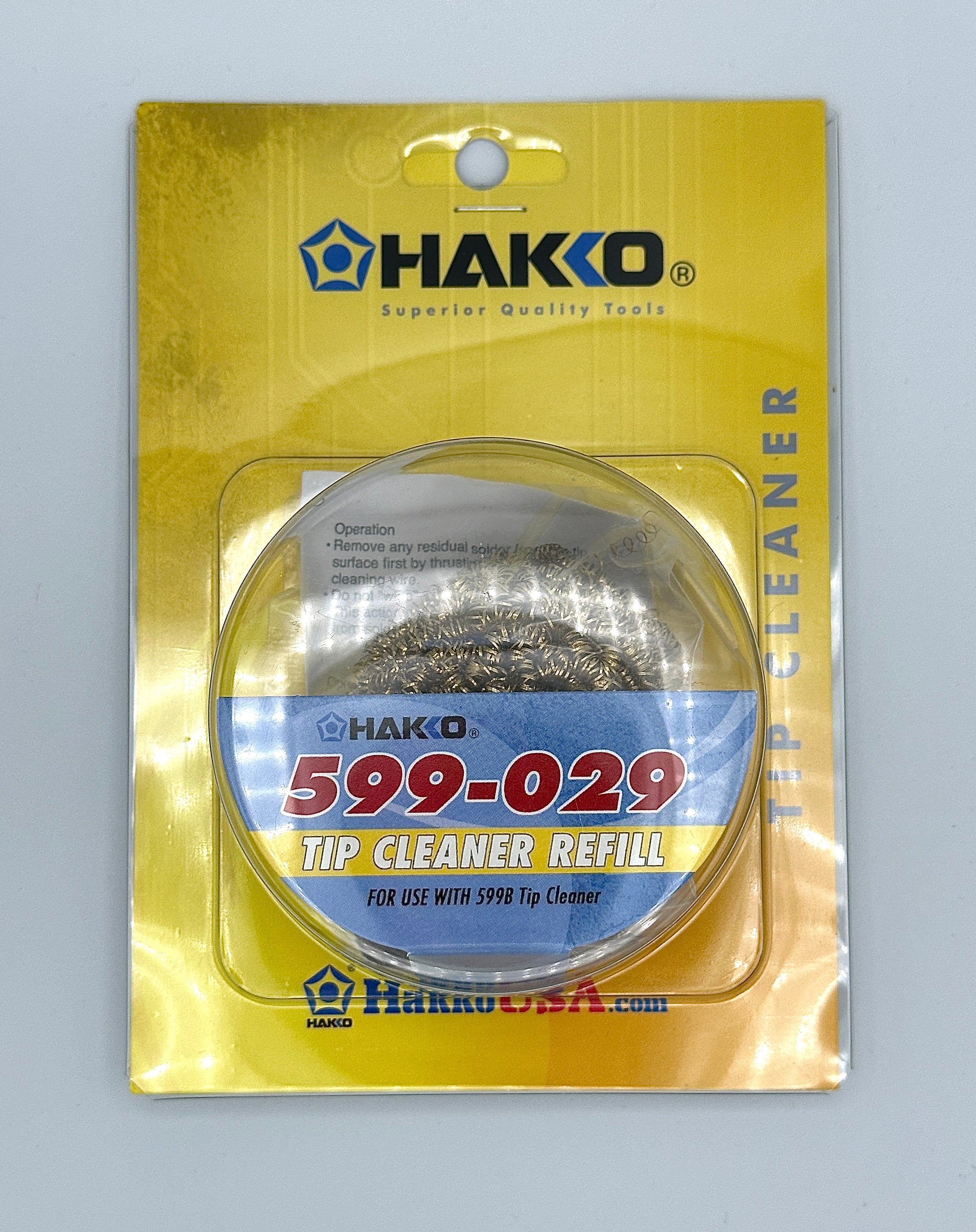 HAKKO SOLDERING IRON TIP CLEANER REFILL – Seraphim Glass Works