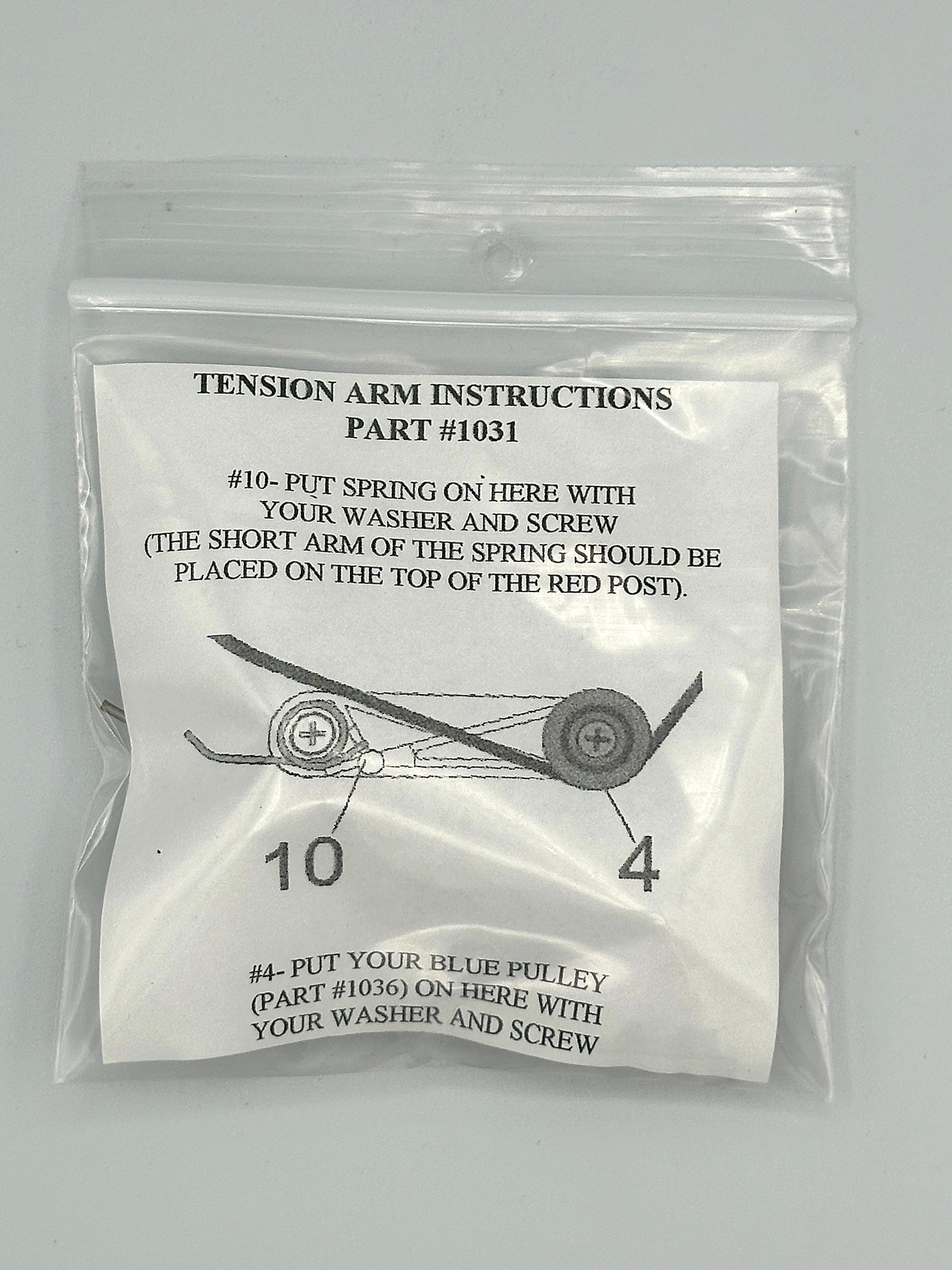 TAURUS T3 TENSION ARM AND SPRING – Seraphim Glass Works